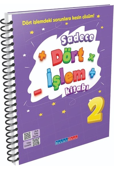 Salan Yayınları Sadece Dört Işlem Kitabı 2
