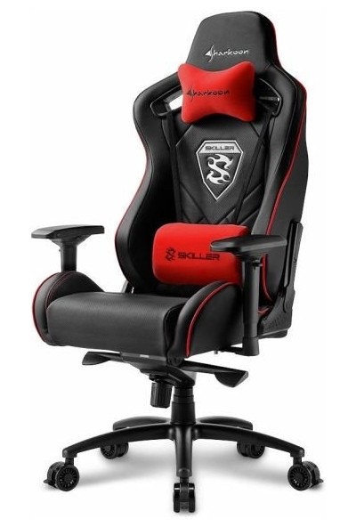 Sharkoon Skıller Oyuncu Koltugu Kırmızı Siyah Sharkoon Skıller Oyuncu Koltugu Kırmızı Siyah