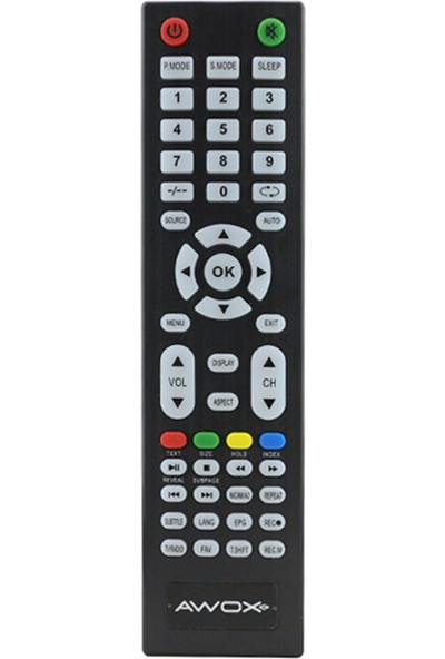 Awox Fully Kl Awox 3282ST * Yumatu Onyx Lcd-Led Tv Kumandası * Dijitsu 431 Serisi LCD Tv Kumanda (16453=18463)