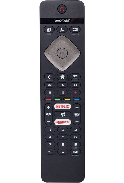 Philips Phılıps Ambılıght Netflıx-Rakuten Tv Tuşlu 43PUS6504/62 LED Tv Kumandası Philips Phılıps Ambılıght Netflıx-Rakuten Tv Tuşlu 43PUS6504/62 LED Tv Kumandası