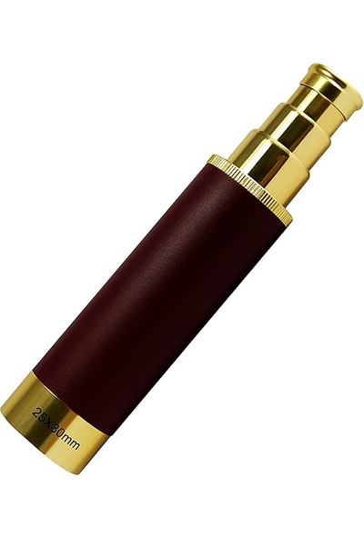 Okgoods Karayip Korsanları Denizcilik Pirinç Monoküler Teleskop Spyglass ve Deri Çanta (Yurt Dışından)