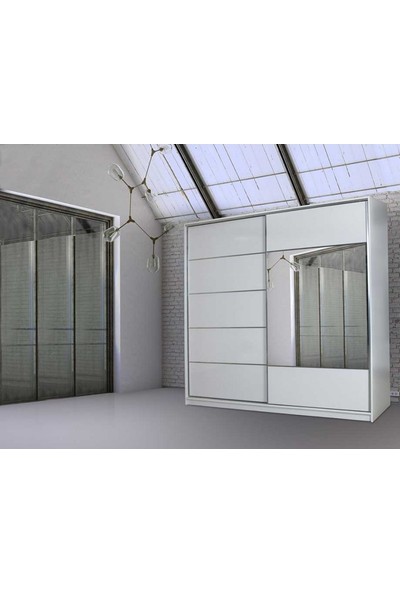 Mobilya Sarayı Modern Sürgülü Gardırop