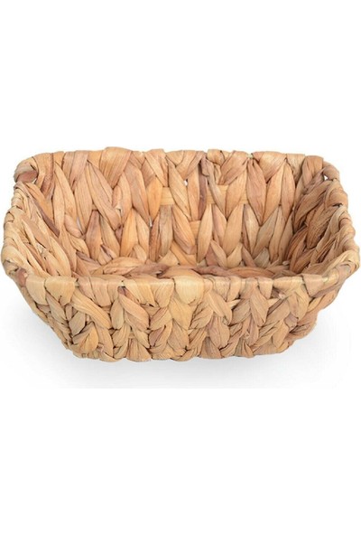 Lightmoon Rattan Kare Ekmeklik - Meyve Sepeti