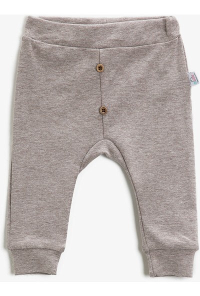 Koton Bibaby Jogger Eşofman Altı Süs Düğmeli Pamuklu
