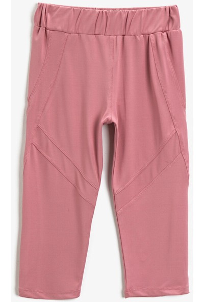 Koton Kız Çocuk Asimetrik Dikişli Tayt