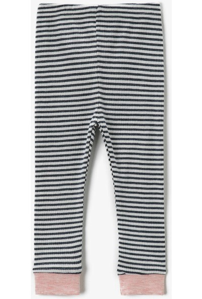 Koton Kids Çizgili Tayt