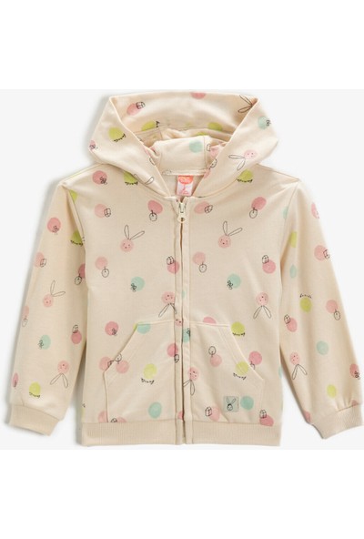 Koton Kids Kapüsonlu Sweatshirt Pamuklu