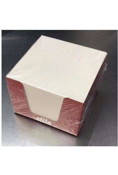 Stilo Göz Yormayan Küp Blok 8x8 cm Stilo Göz Yormayan Küp Blok 8x8 cm