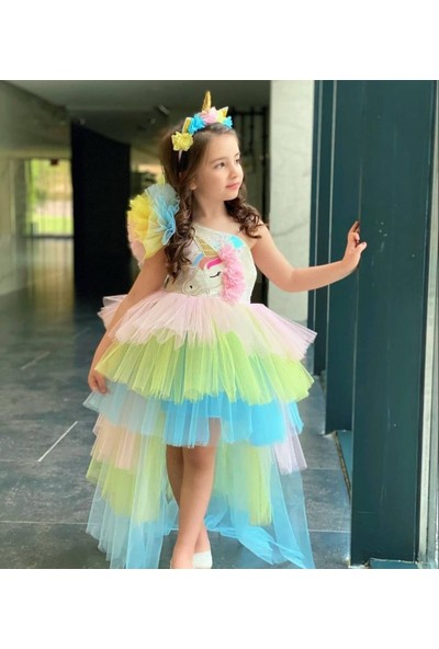 Papaty Unicorn Abiye Elbise