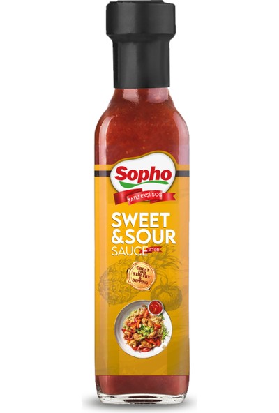 Sopho Sweet Sour Sauce 280 gr (Tatlı Ekşi Sos) Sopho Sweet Sour Sauce 280 gr (Tatlı Ekşi Sos)