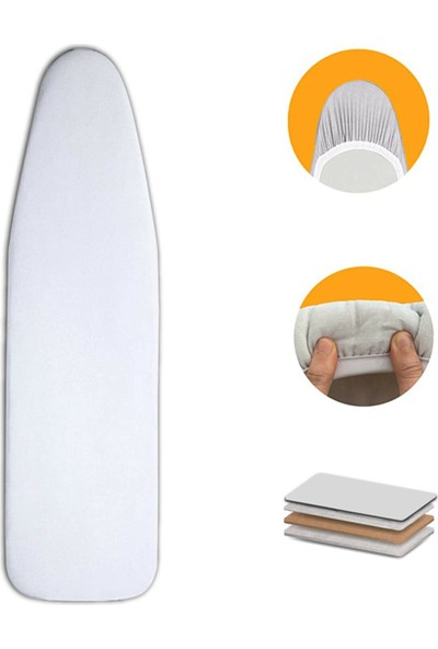 Happhom 4 Katlı Ütü Masası Örtüsü