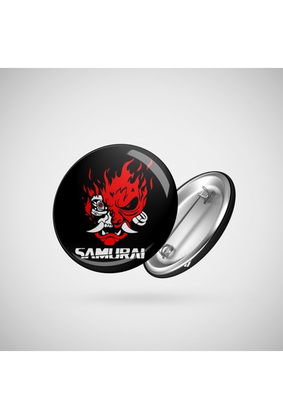 Fizello Samurai Cyberpunk Rozet