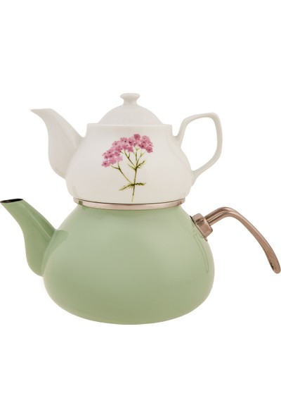 Karaca Morland Midi Porselen Demlikli Çaydanlık Takımı