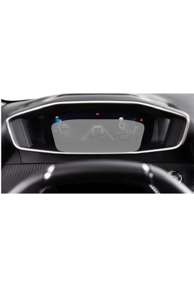 OLED Garaj Peugeot Yeni 2008 Icockpit 3D Gösterge Temperli Nano Ekran Koruyucu OLED Garaj Peugeot Yeni 2008 Icockpit 3D Gösterge Temperli Nano Ekran Koruyucu