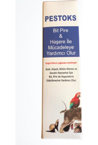 Pestoks Bit Pire ve Haşere Dökücü Kedi Köpek, Bütün Kümes ve Kanatlı Hayvanlar 200 ml Pestoks Bit Pire ve Haşere Dökücü Kedi Köpek, Bütün Kümes ve Kanatlı Hayvanlar 200 ml