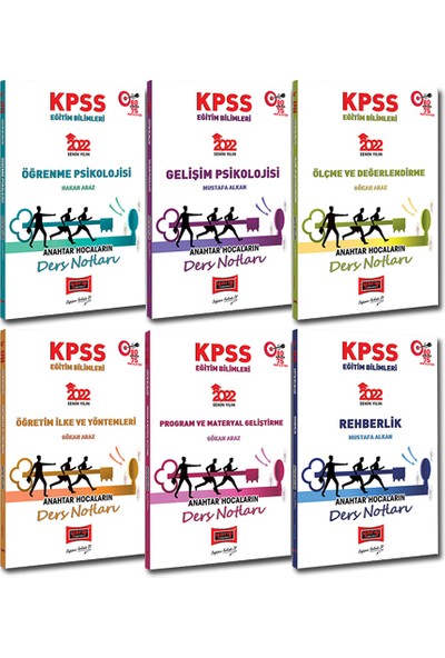 Yargı Yayınevi 2022 KPSS Eğitim Bilimleri Anahtar Hocaların Ders Notları Seti Yargı Yayınevi 2022 KPSS Eğitim Bilimleri Anahtar Hocaların Ders Notları Seti