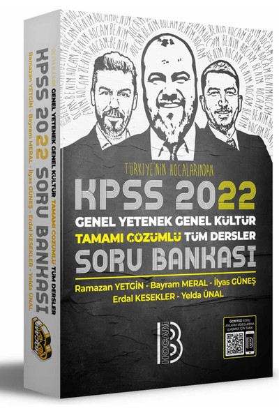 Benim Hocam Yayınları 2022 KPSS Genel Yetenek Genel Kültür Tamamı Çözümlü Soru Bankası Benim Hocam Yayınları 2022 KPSS Genel Yetenek Genel Kültür Tamamı Çözümlü Soru Bankası