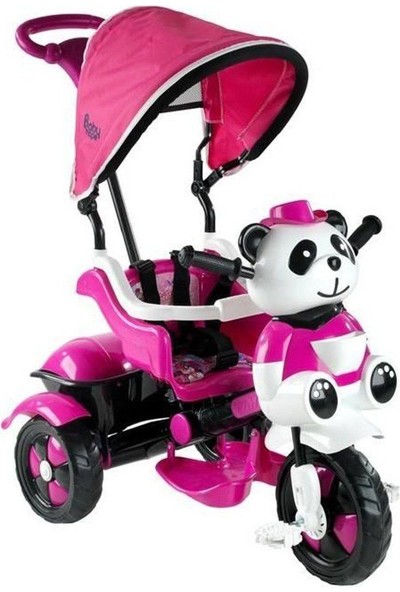 Baby Hope Babyhope 127 Little Panda Ebeveyn Kontrollü Tenteli Müzikli Tricycle Üç Teker Bisiklet- Pembe Baby Hope Babyhope 127 Little Panda Ebeveyn Kontrollü Tenteli Müzikli Tricycle Üç Teker Bisiklet- Pembe