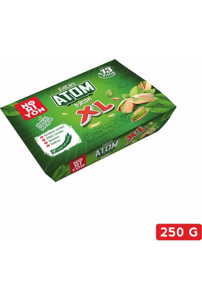 Noriyon Antep Fıstıklı Atom Baton Xl 250 gr Noriyon Antep Fıstıklı Atom Baton Xl 250 gr