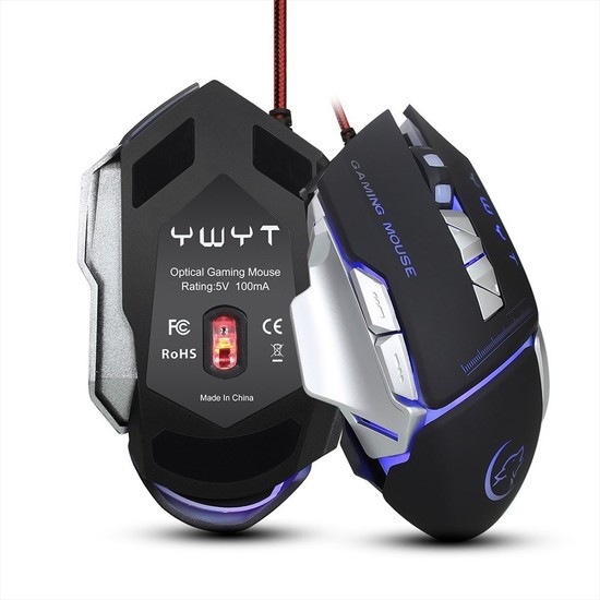 Ywyt 4800 Dpı Ayarlanabilir Renkli Işıklı Kablolu Oyun Fiyatı