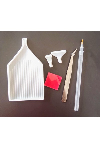 Movas Sanat Kalem-Tabak-Mum-Cımbız-Seti