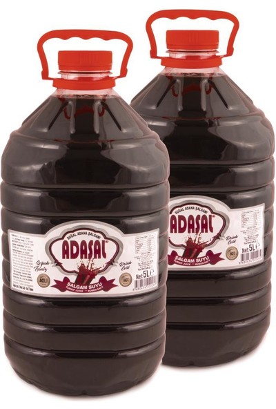 Alp Collection Adana'dan Adaşal Şalgam Suyu Acılı 5 Litre Bol C Vitaminli 2'li Alp Collection Adana'dan Adaşal Şalgam Suyu Acılı 5 Litre Bol C Vitaminli 2'li