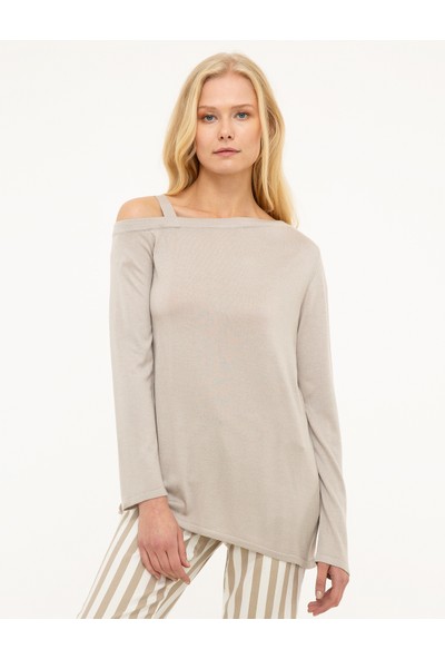 Pierre Cardin Gri Triko Kazak 50202817-VR049