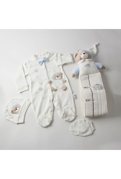 Little Gift Ayılı 4lü Boy Ölçer Tulum