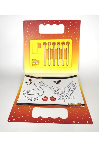 Paste Notes Taşınabilir Yapışkanlı Sticky Boyama Kitabı Seti Paste Notes Taşınabilir Yapışkanlı Sticky Boyama Kitabı Seti