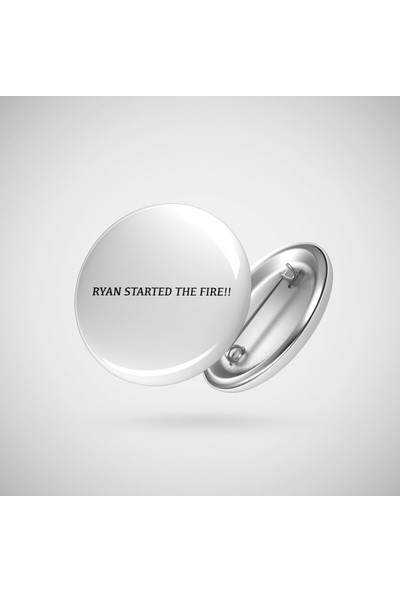 Fizello Ryan Started The Fire - The Office Rozet