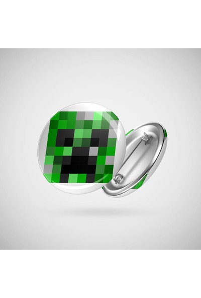 Fizello Minecraft Creeper Rozet