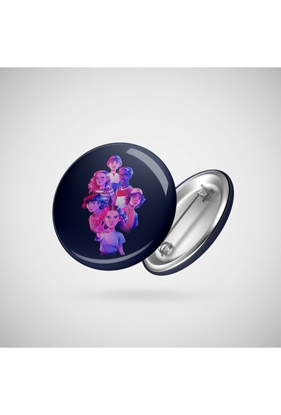 Fizello Stranger Things Series Rozet Fizello Stranger Things Series Rozet