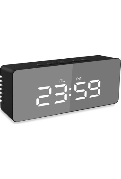 Lixada Dijital Çalar Saat Masa Çalar Saat LED Ayna Çalar Saatler (Yurt Dışından) Lixada Dijital Çalar Saat Masa Çalar Saat LED Ayna Çalar Saatler (Yurt Dışından)