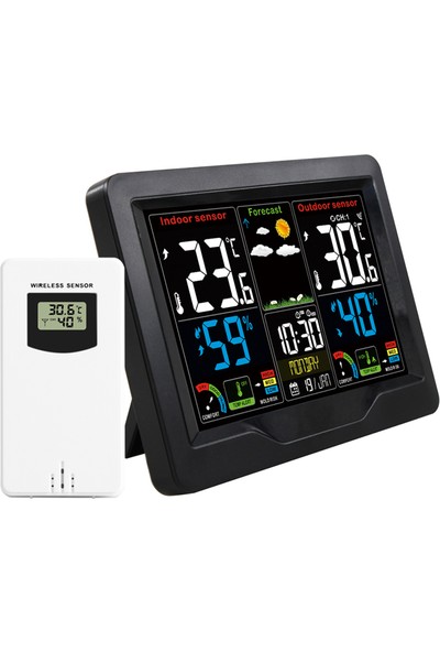 Lixada Kablosuz Hava Durumu Istasyon Saati Rf Iç Mekan Dış Mekan Rf Vericili Renkli Ekranlı Saat Dijital Sıcaklık ve Nem Algılama Alarmlı Elektronik Masa Saati Erteleme Kalıp (Yurt Dışından) Lixada Kablosuz Hava Durumu Istasyon Saati Rf Iç Mekan Dış Mekan Rf Vericili Renkli Ekranlı Saat Dijital Sıcaklık ve Nem Algılama Alarmlı Elektronik Masa Saati Erteleme Kalıp (Yurt Dışından)