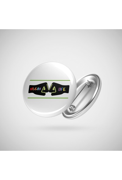 Fizello Vegan Life Rozet