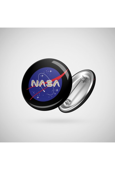 Fizello Nasa Rainbow Logo Rozet