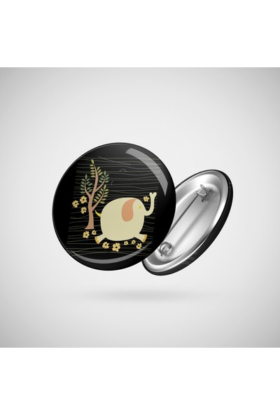 Fizello Elephant Whit Tree Rozet