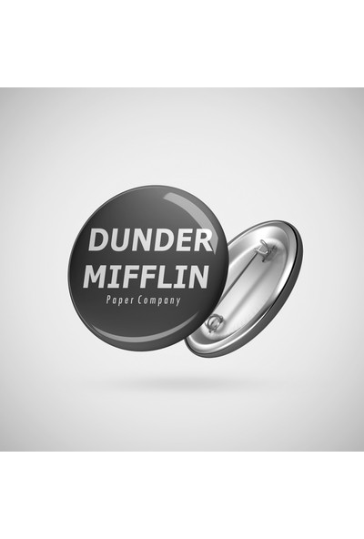 Fizello The Office Dunder Mifflin Rozet Fizello The Office Dunder Mifflin Rozet