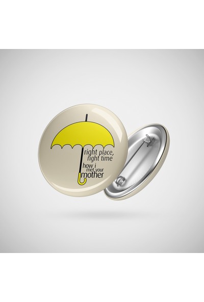 Fizello How I Met Your Mother - Yellow Umbrella Rozet