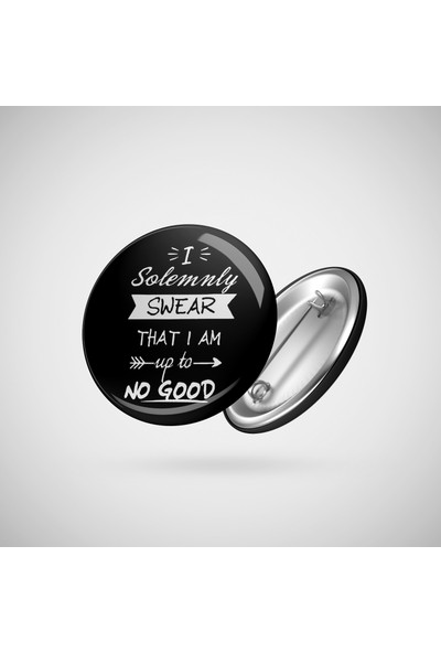 Fizello I Solemnly Swear I Am Up To No Good Rozet