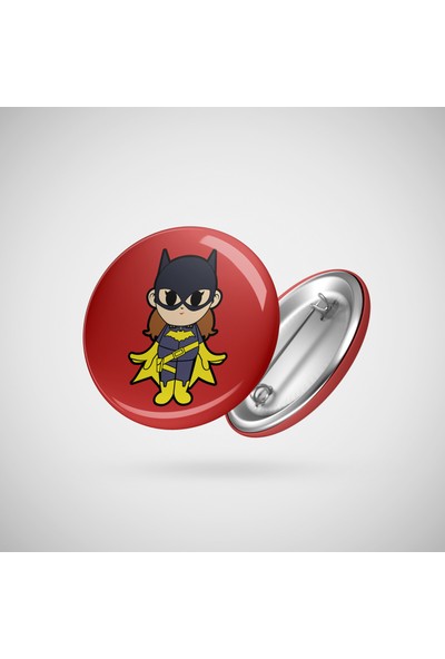 Fizello Batgirl Chibi Rozet Fizello Batgirl Chibi Rozet