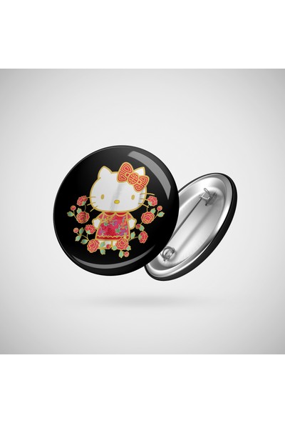 Fizello Hello Kitty Happy Lunar New Year Rozet Fizello Hello Kitty Happy Lunar New Year Rozet