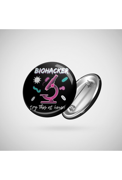 Fizello Biohacker Microscope Bacteria Biohacking Biotechnology Rozet Fizello Biohacker Microscope Bacteria Biohacking Biotechnology Rozet