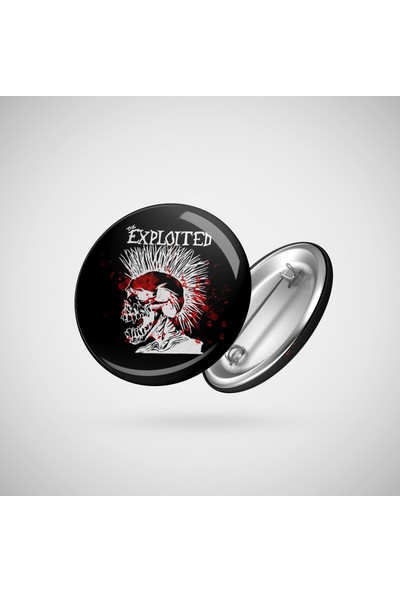 Fizello The Exploited Punk Rock Rozet Fizello The Exploited Punk Rock Rozet