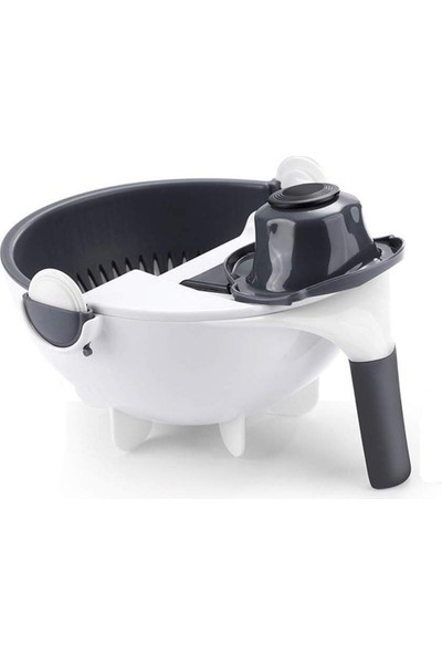 Mbois 5 Fonksiyonlu Dönen Süzgeçli Rende Doğrayıcı Dilimleyici Aparat Mbois 5 Fonksiyonlu Dönen Süzgeçli Rende Doğrayıcı Dilimleyici Aparat