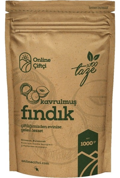 Online Çiftçi Kavrulmuş Fındık 1000 gr Online Çiftçi Kavrulmuş Fındık 1000 gr