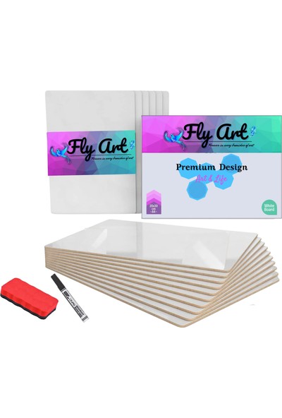 Fly Art Beyaz Yazı Tahtası Kalem ve Silgi 25X35 Fly Art Beyaz Yazı Tahtası Kalem ve Silgi 25X35