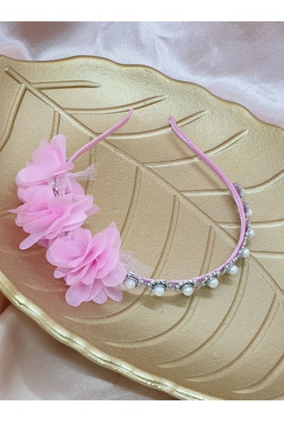 Melkady 254Sİ - Incili Çiçekli Taç