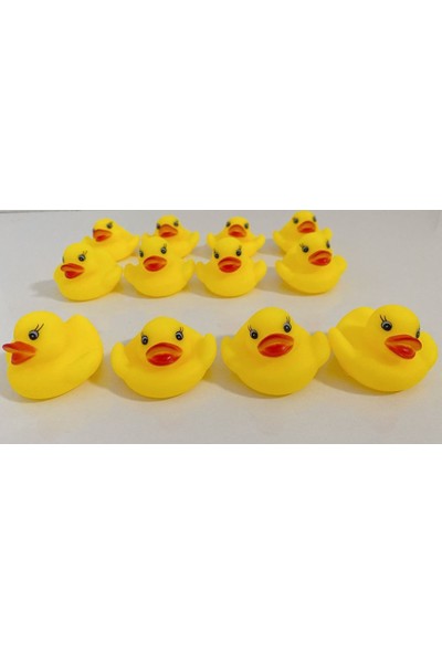 Prestij Water Toys 12'li Neşeli Küvet Oyuncağı Ördek