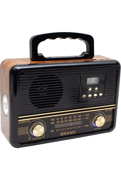 Mikado Everton RT-356 Bluetooth Usb-Sd-Aux-Fm Siyah Nostaljik Radyo Mikado Everton RT-356 Bluetooth Usb-Sd-Aux-Fm Siyah Nostaljik Radyo